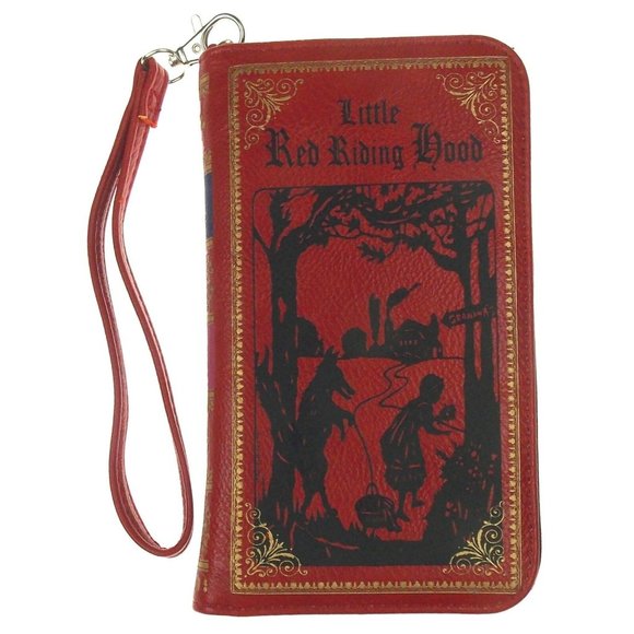 Comeco | Bags | Little Red Riding Hood Wallet Zip Up Wristlet Gift ...